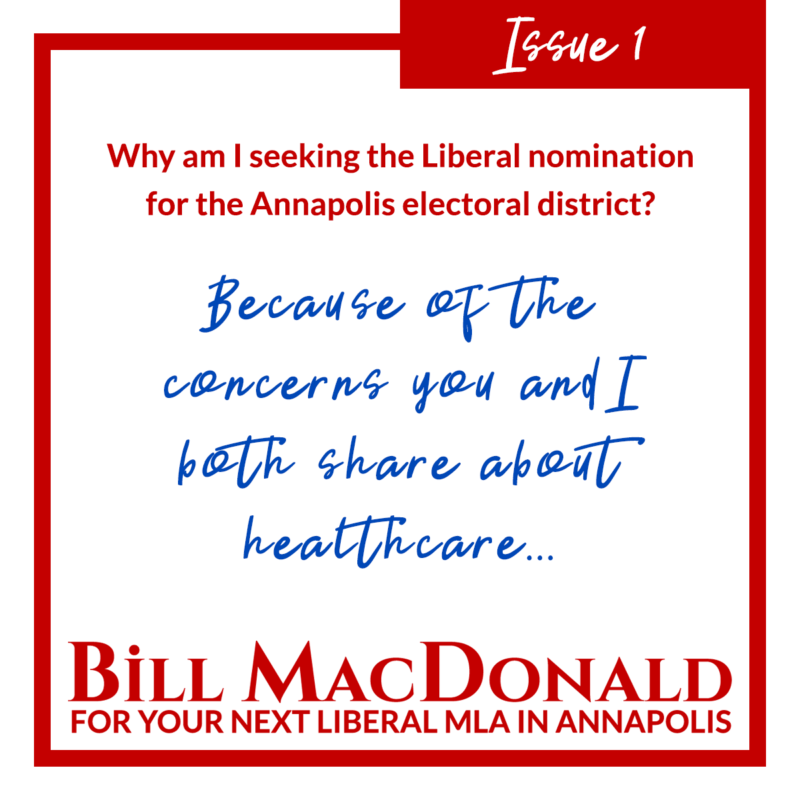 Healthcare Improvements - Bill MacDonald Healthcare Improvements - Bill MacDonald
